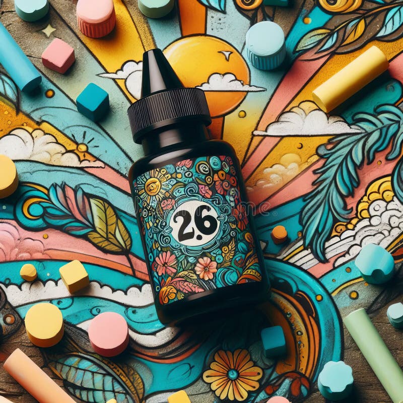 17 26. Liquid Sidewalk Chalk - Liquid Chalk Aint Used for Creat Stock ...