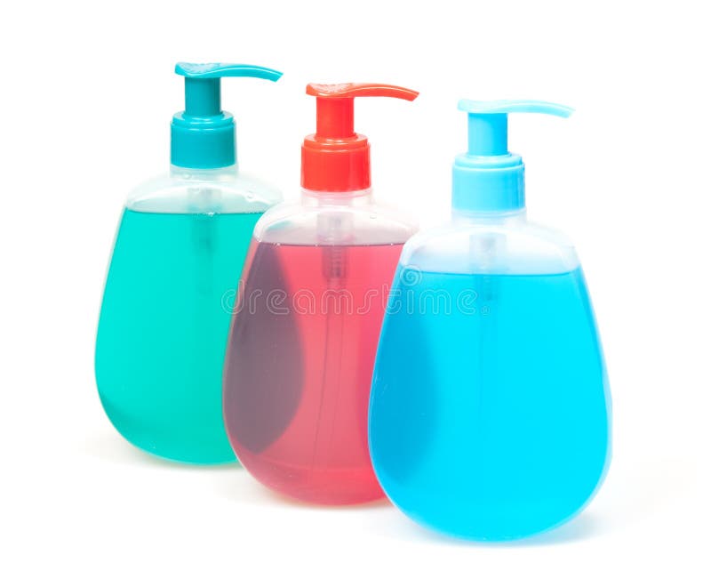 Liquid soap stock photo. Image of cleaning, full, accessory - 17741388