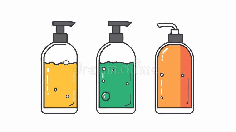 Liquid Soap Bottle Line Icon Vector Stock Illustrations – 17,866 Liquid ...
