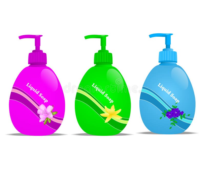 Liquid Soap, Cdr Vector Picture. Image: 19103371