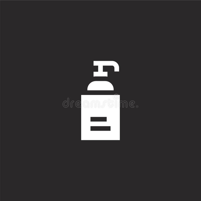 Liquid Soap Icon. Filled Liquid Soap Icon for Website Design and Mobile ...