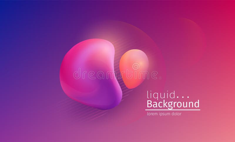 Liquid Splash, Geometric Shapes Stock Vector - Illustration of ...