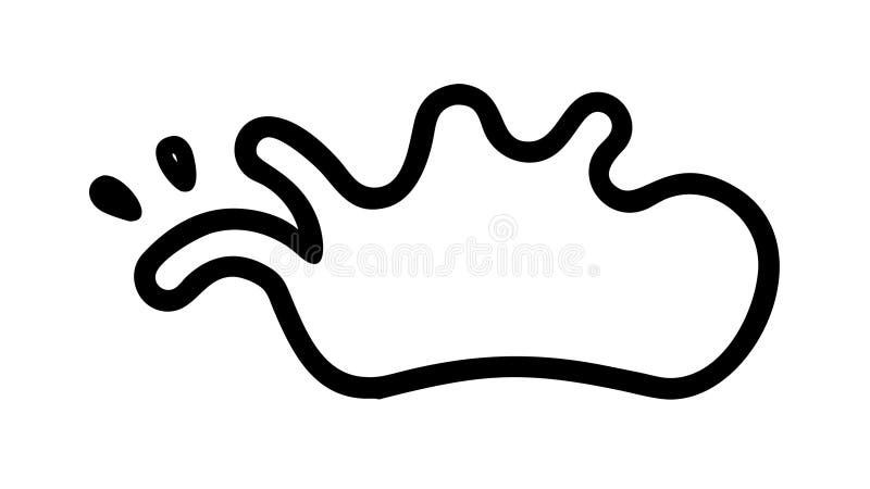 Liquid Splash Water Splatter Abstract Shape Icon , Vector Design ...