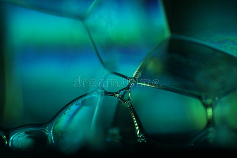 Green Liquid Shapes on Black Background, Fluid Background, Dark ...