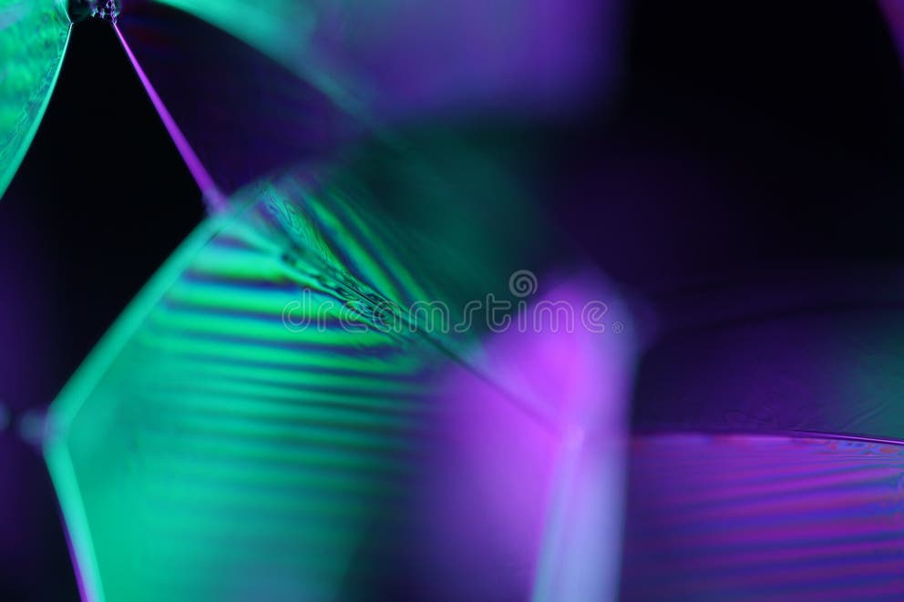 Green Rainbow Effects on Black Background, Fluid Background, Dark ...