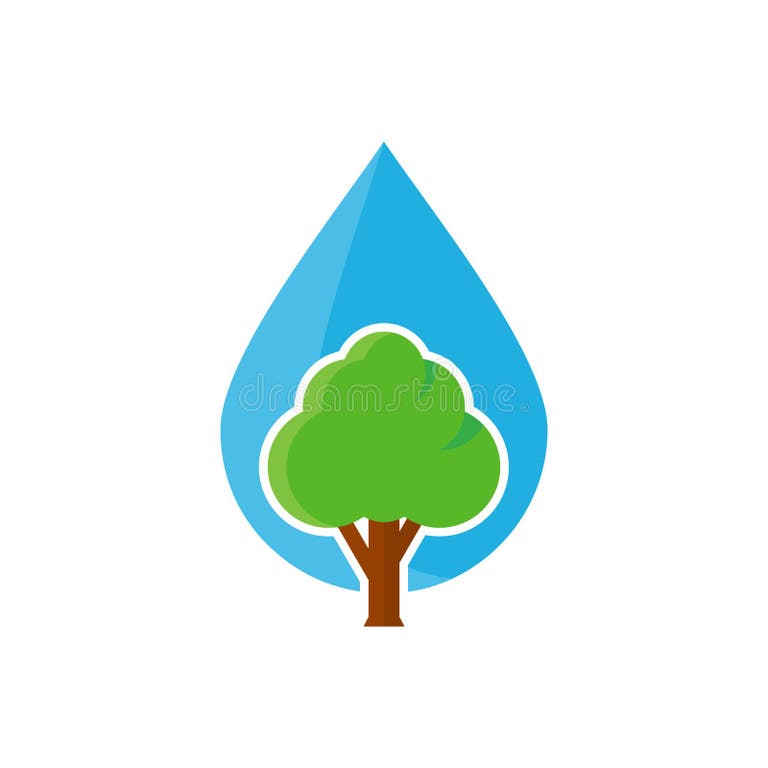 Liquid Tree Logo Icon Design Stock Vector - Illustration of idea ...
