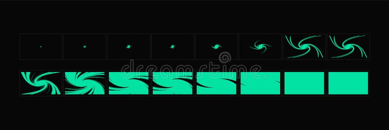 Liquid Vector Transitions Animation Effect. Stock Vector - Illustration ...