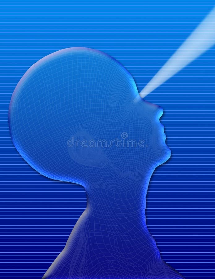 Liquid Vision stock illustration. Illustration of intellectual - 1662887