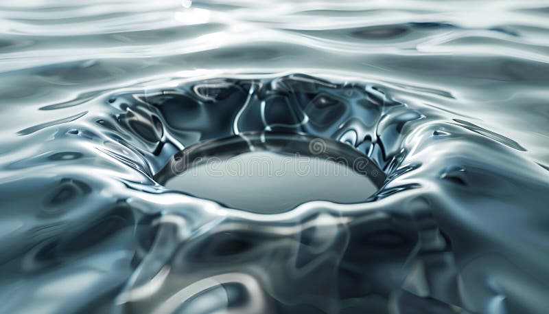 Liquid Vortex Levitating Wavy Water Flow Rotating in Reflective Torus ...