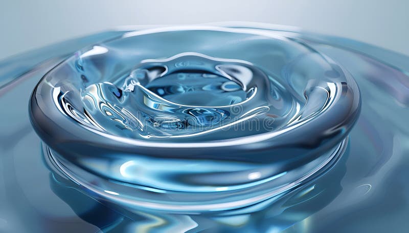 Liquid Vortex Levitating Wavy Water Flow Rotating in Reflective Torus ...