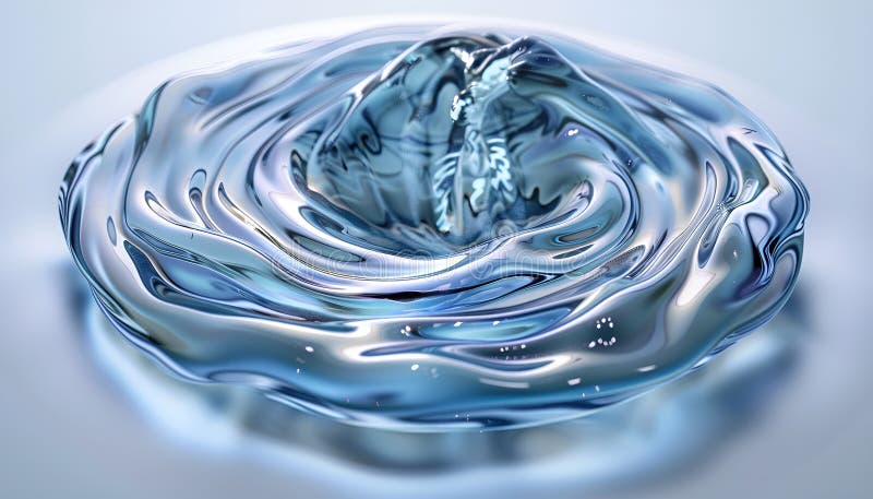 Liquid Vortex Levitating Wavy Water Flow Rotating in Reflective Torus ...