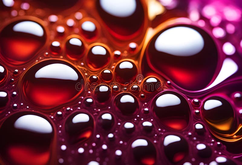 Liquid Wallpaper, Abstract 3D Background with Paint Bubbles Flow Wave ...