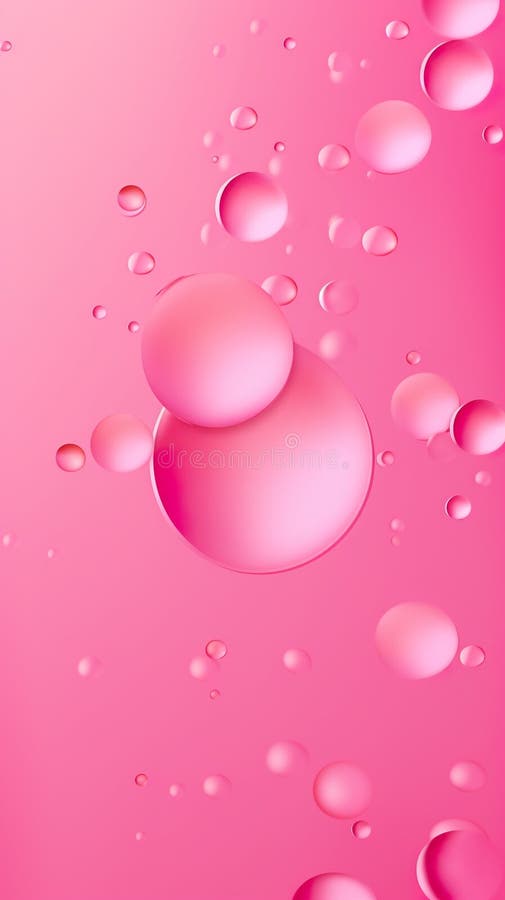 Liquid Water Drop on Pink Background, Texture or Pattern for Wallpaper ...