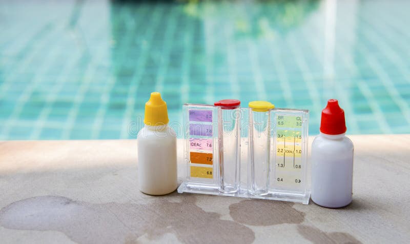 Liquid Water Testing Test Kit Stock Image - Image of summer, acid: 88561923