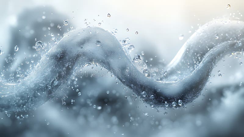 Liquid Wave, Splashing, Abstract Background, Purity, Advertising Stock ...