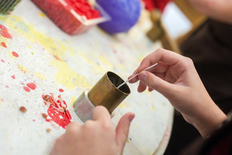 Liquid wax colors stock image. Image of paint, crafting - 71813077