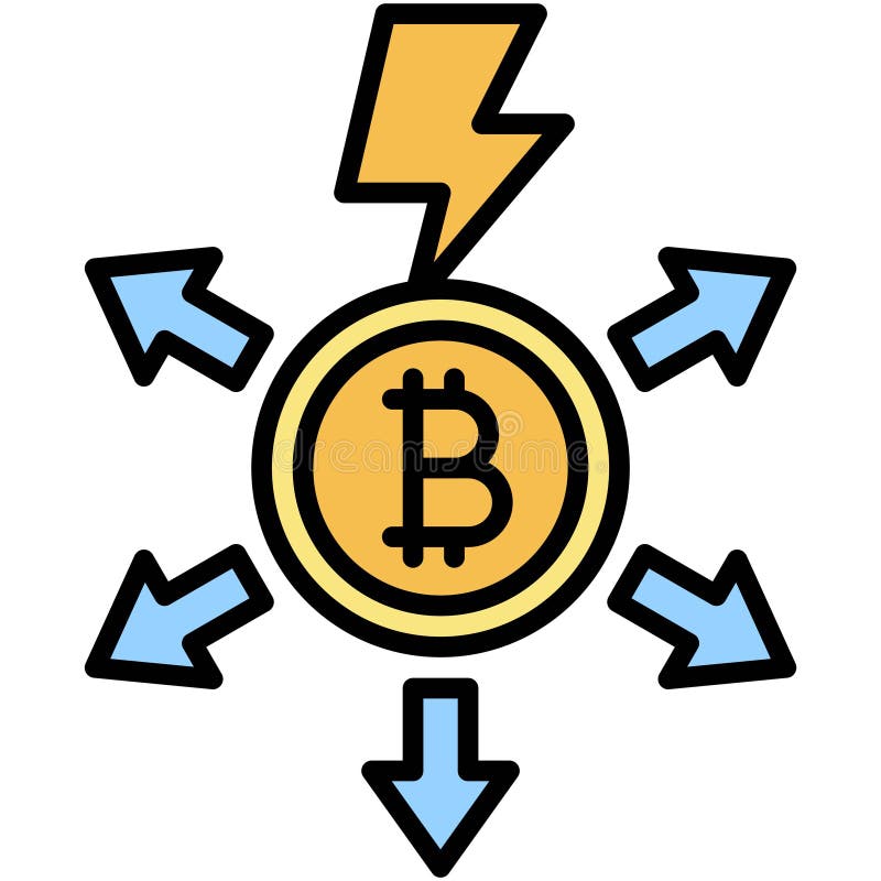 Liquidate Icon, Bitcoin Related Vector Illustration Stock Vector ...