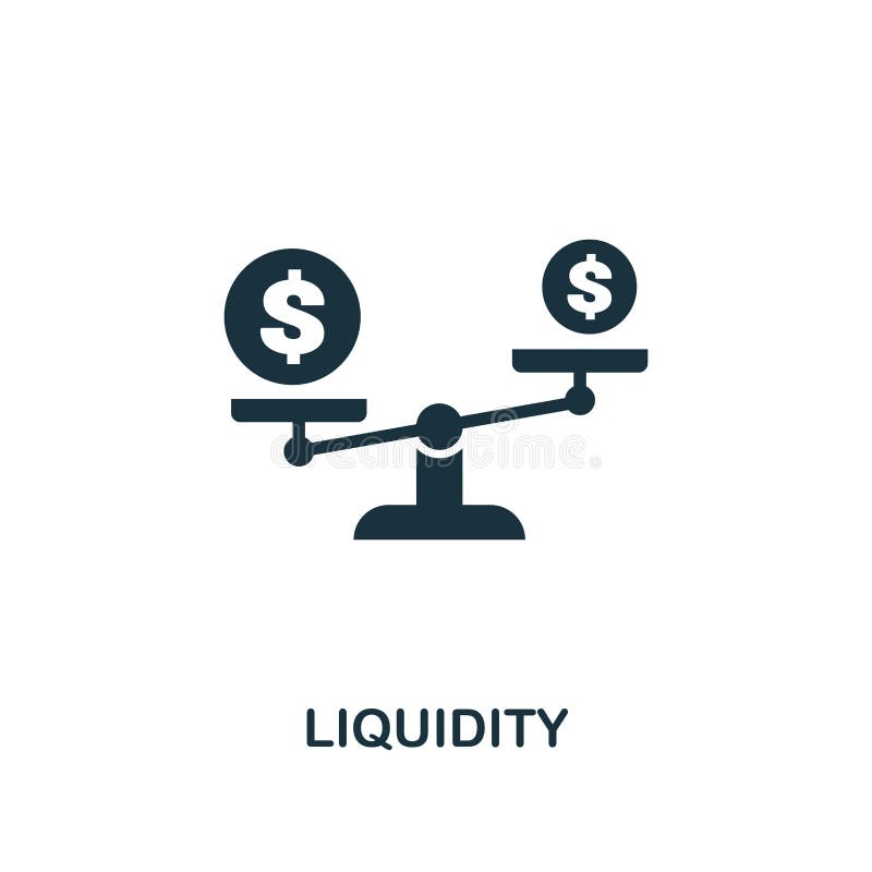 Liquidity Icon. Premium Style Design from Crowdfunding Icon Collection ...