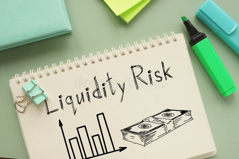 Liquidity Risk is Shown on the Photo Using the Text Stock Image - Image ...