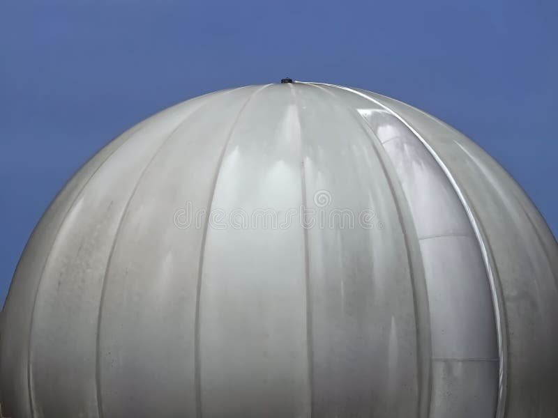 Liquifies Gas Tank for Energy Supply Stock Photo - Image of energy ...