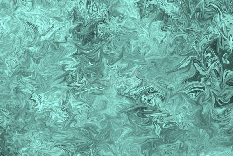 Liquify Abstract Pattern with Mint Green Graphics Color Art Form ...
