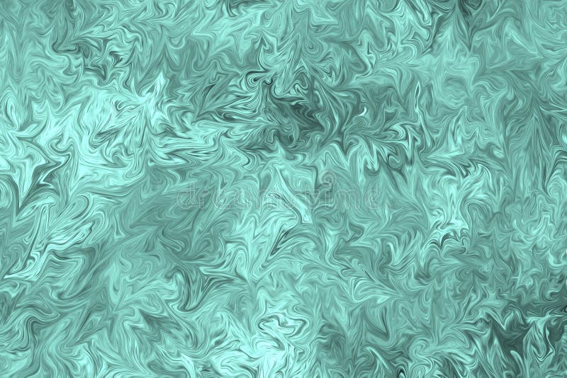 Liquify Abstract Pattern with Mint Green Graphics Color Art Form ...