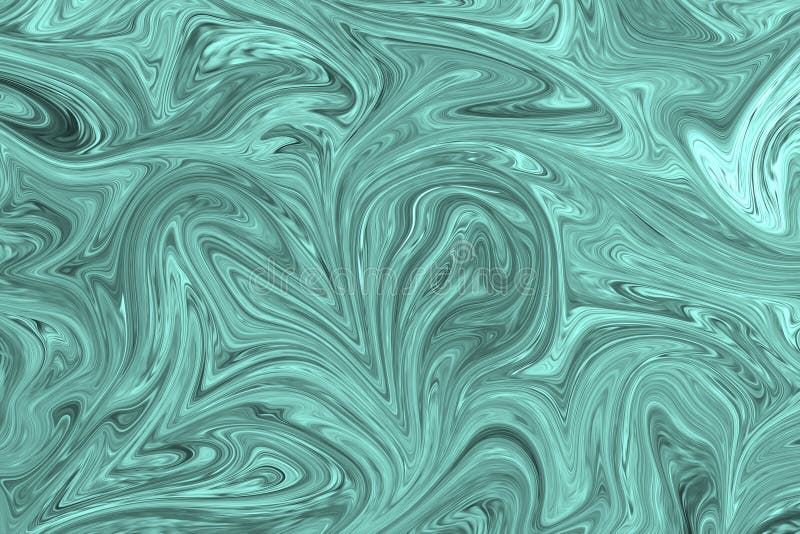 Liquify Abstract Pattern with Mint Green Graphics Color Art Form ...