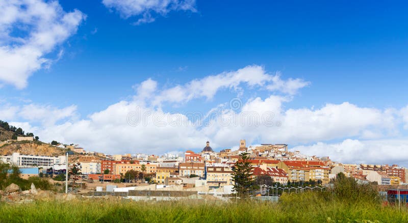 Liria LLiria Skyline View in Valencia Stock Photo - Image of landscape ...