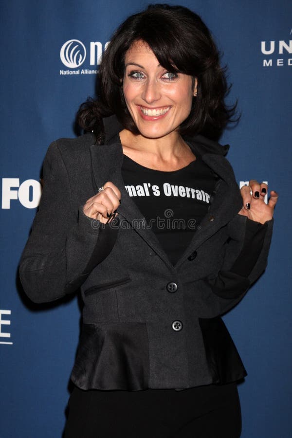 Lisa Edelstein editorial photography. Image of award - 26025192