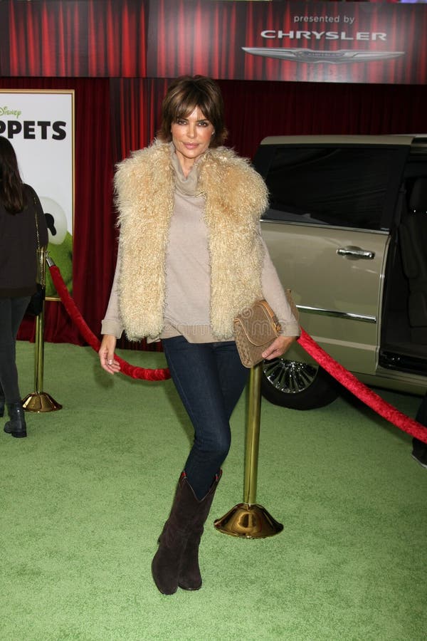 Lisa Rinna, os Muppets foto de stock editorial. Imagem de teatro - 22242608