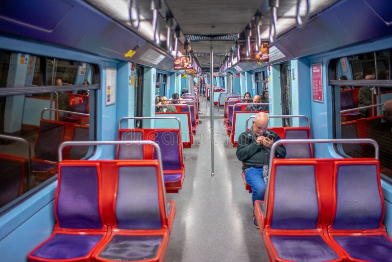 In the city metro editorial stock photo. Image of station - 80374573