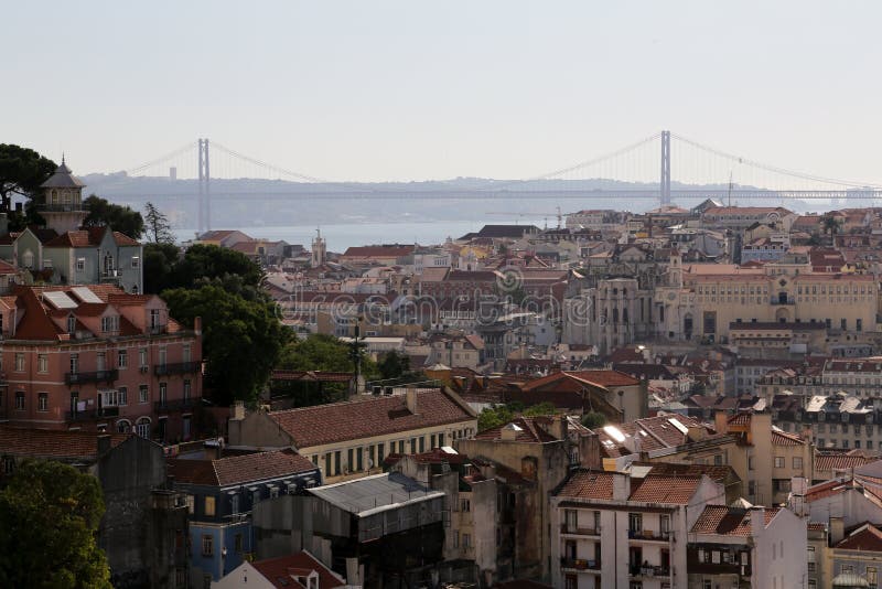 Lisbon City View stock photo. Image of cathedral, lisboa - 49950552