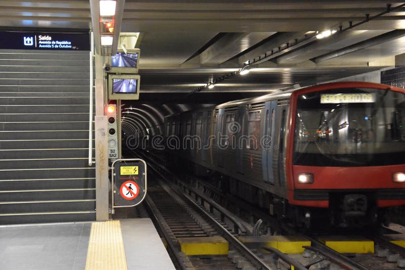 Lisbon Metro in Portugal editorial image. Image of lisbon - 76709085