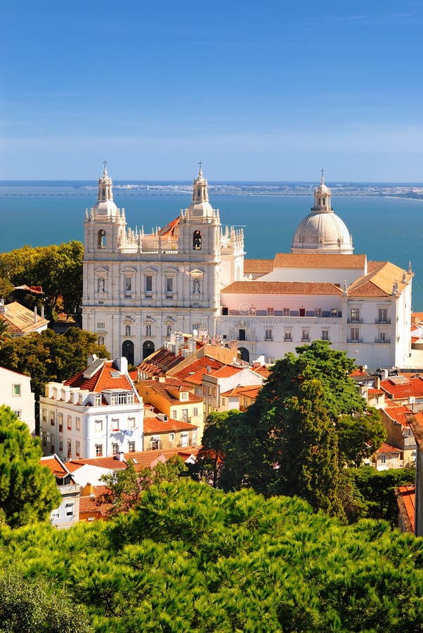 Lisbon View stock photo. Image of ancient, concrete, alfama - 27624012