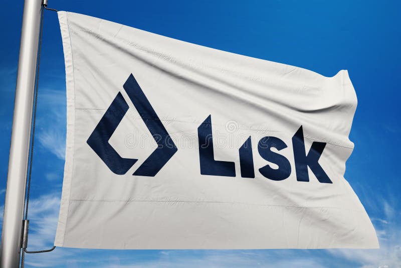 Lisk LSK crypto network editorial stock photo. Image of developers - 136633218