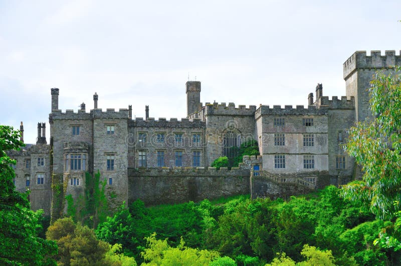 Lismore Castle stock image. Image of celtic, feald, grass - 14676809