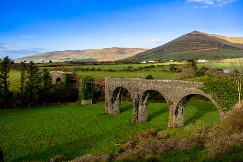 Lispole Viaduct stock image. Image of ireland, railway - 51067549