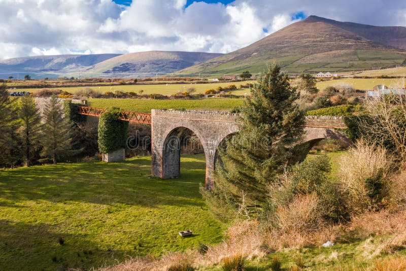 Lispole Viaduct. Dingle Peninsula. Kerry. Ireland Stock Image - Image ...