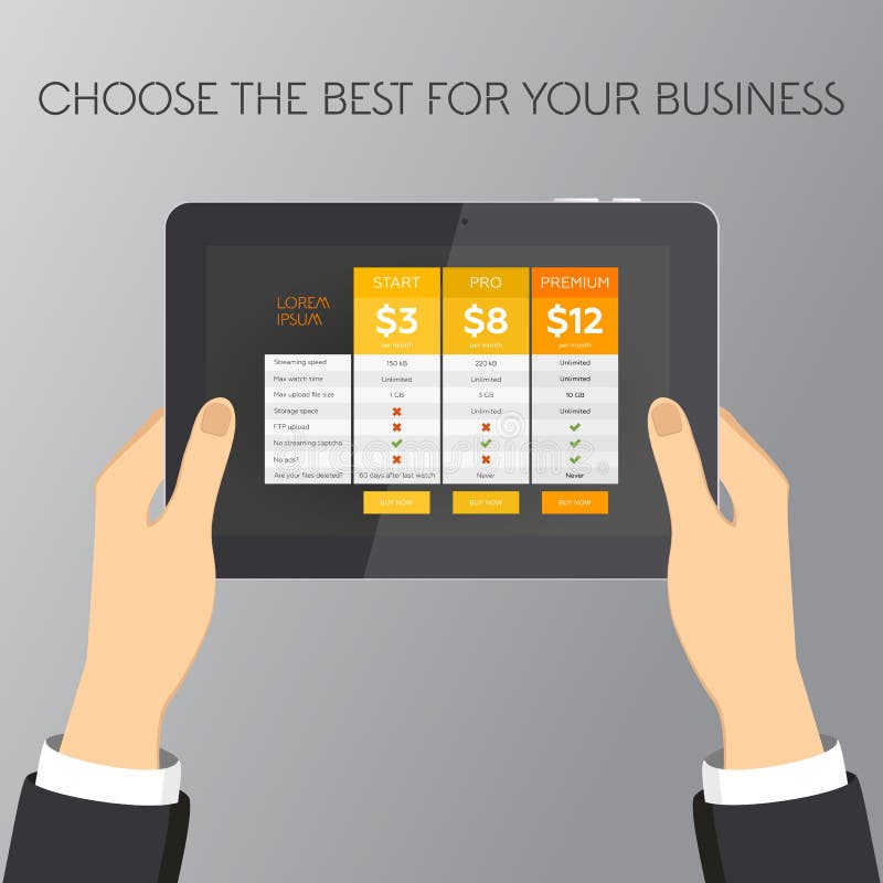 List and Bulletin with Plan for Website, Vector Stock Vector ...