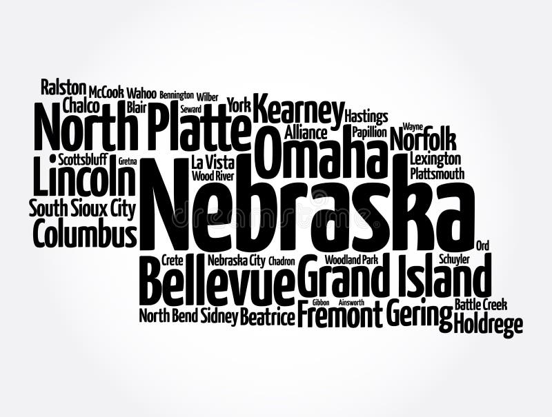 Word Nebraska Stock Illustrations – 133 Word Nebraska Stock ...