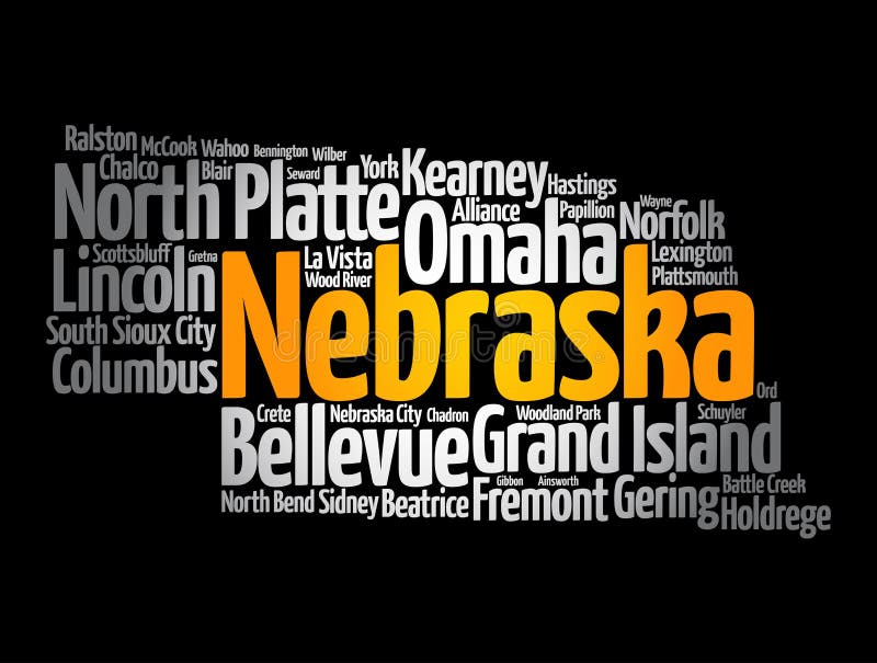 Word Nebraska Stock Illustrations – 133 Word Nebraska Stock ...