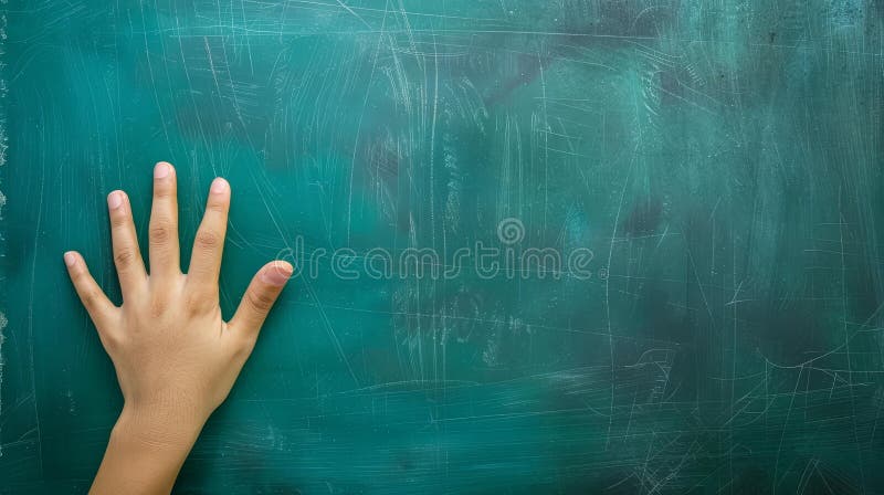 List Classroom Rules on the Blackboard for Silent Focus during Lessons ...