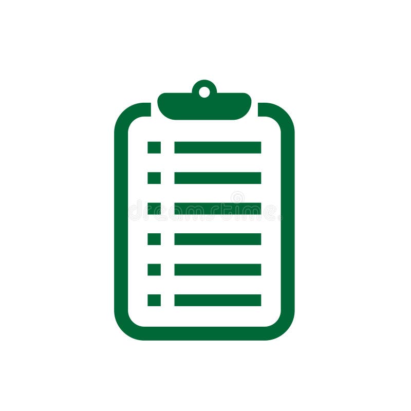 List Icon. List Sign Symbol Vector Illustration Stock Vector ...