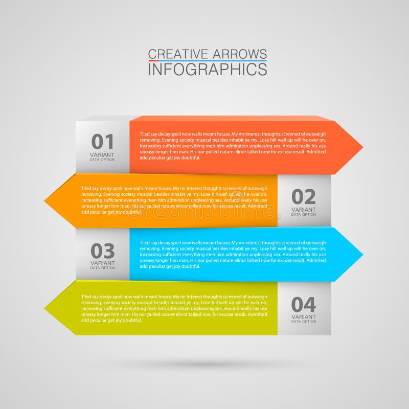 List of options art info stock vector. Illustration of button - 50614843