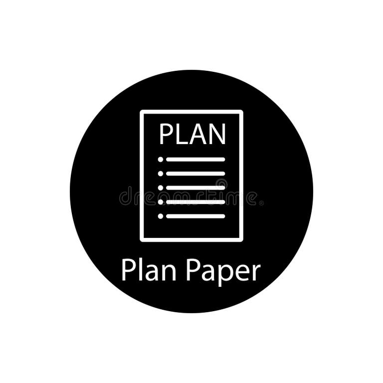 List paper icon vector stock vector. Illustration of mark - 287560951