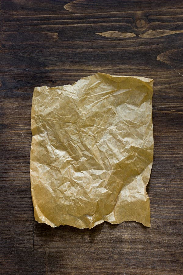 List of Parchment Paper on Brown Wooden Board. Stock Image - Image of ...
