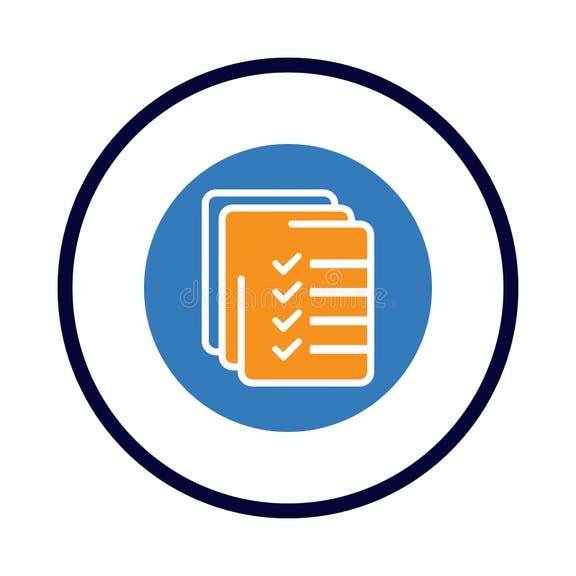 List, Report, Tick, Success, Correct, Note, Success List Icon Stock ...