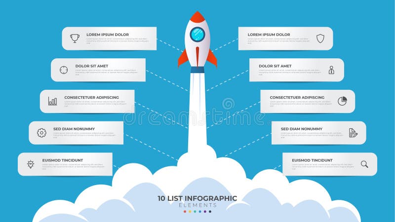 10 List of Steps, Layout Diagram with Stair Level Sequence, Infographic ...