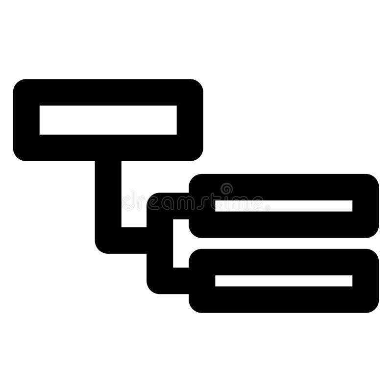 List, Structure Bold Vector Icon Which Can Be Easily Modified or Edited ...