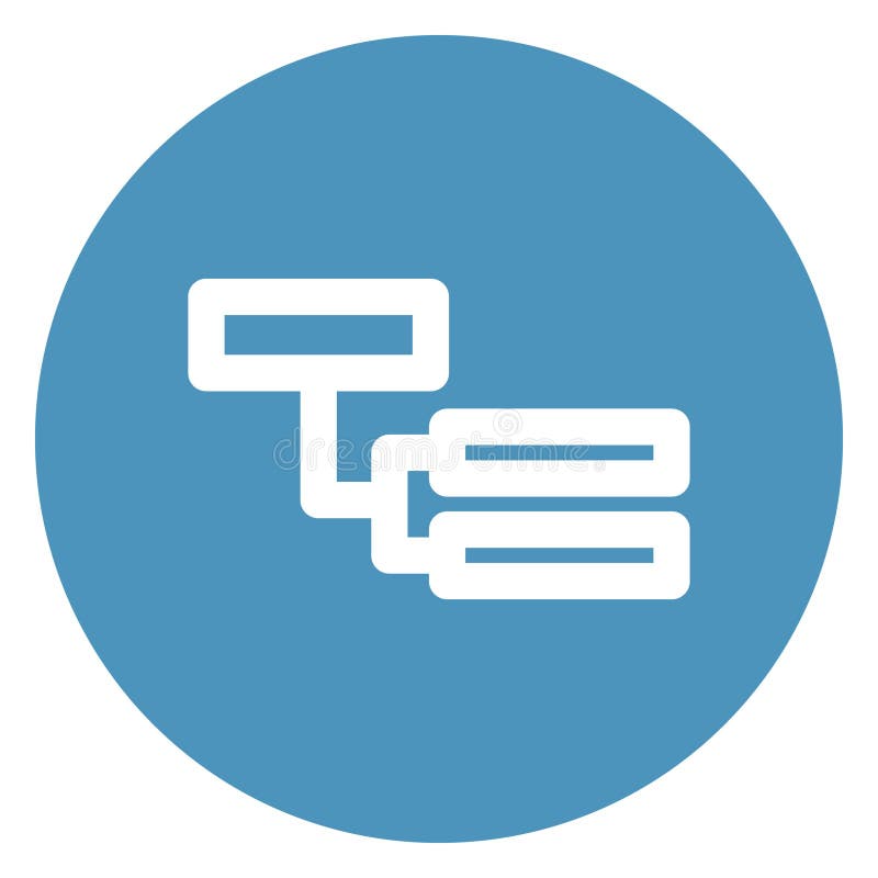 List, Structure Bold Vector Icon Which Can Be Easily Modified or Edited ...